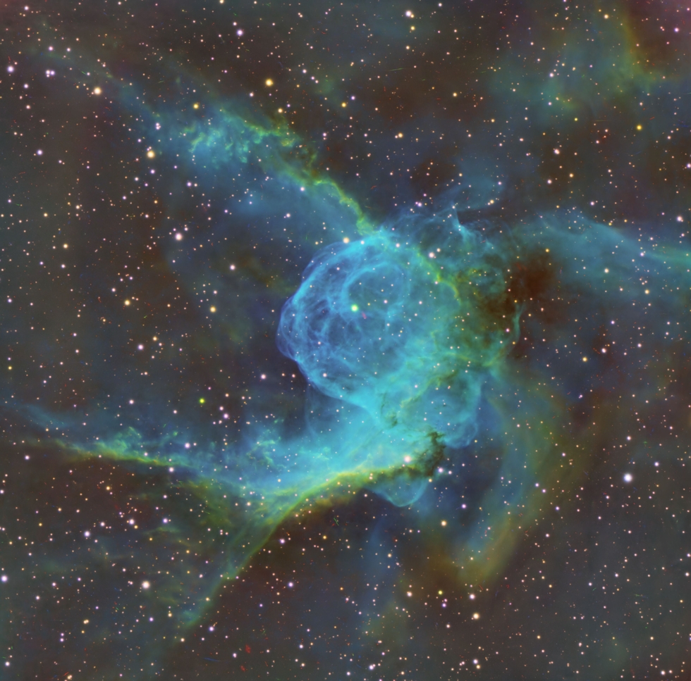NGC 2359 / THOR'S HELMET | Telescope Live